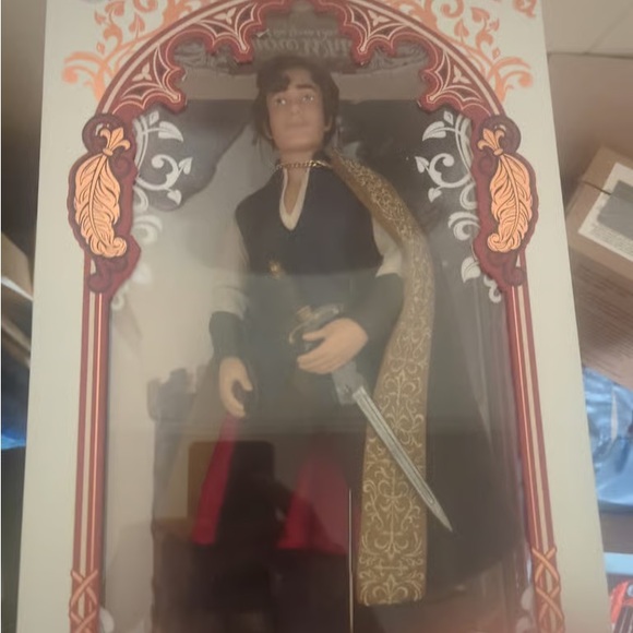 Disney | Toys | Disney Regal Knight Doll Black Red Gold | Poshmark